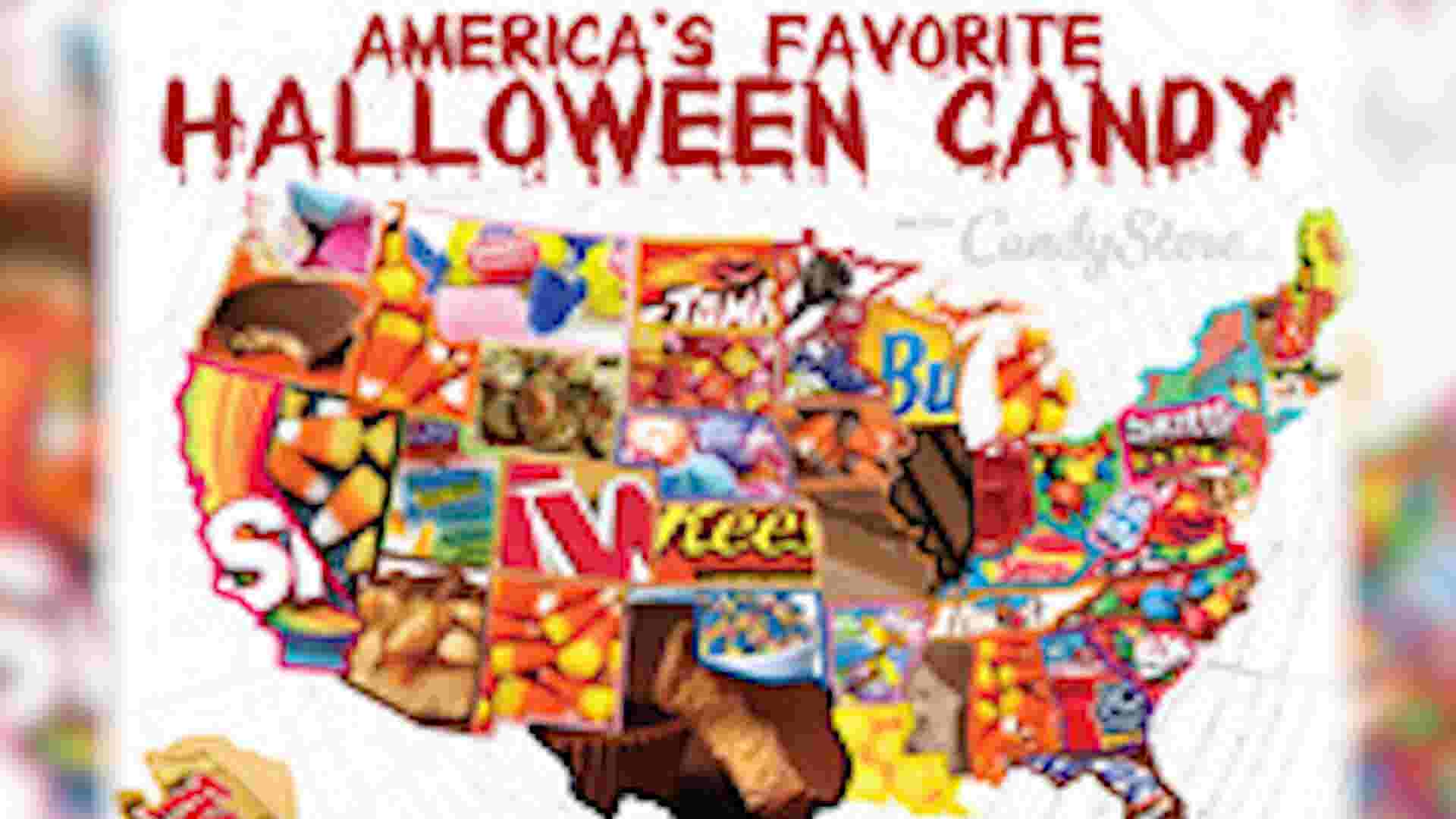 Your favorite Halloween candy depends on where you live