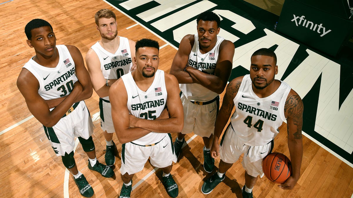 Michigan State basketball media day