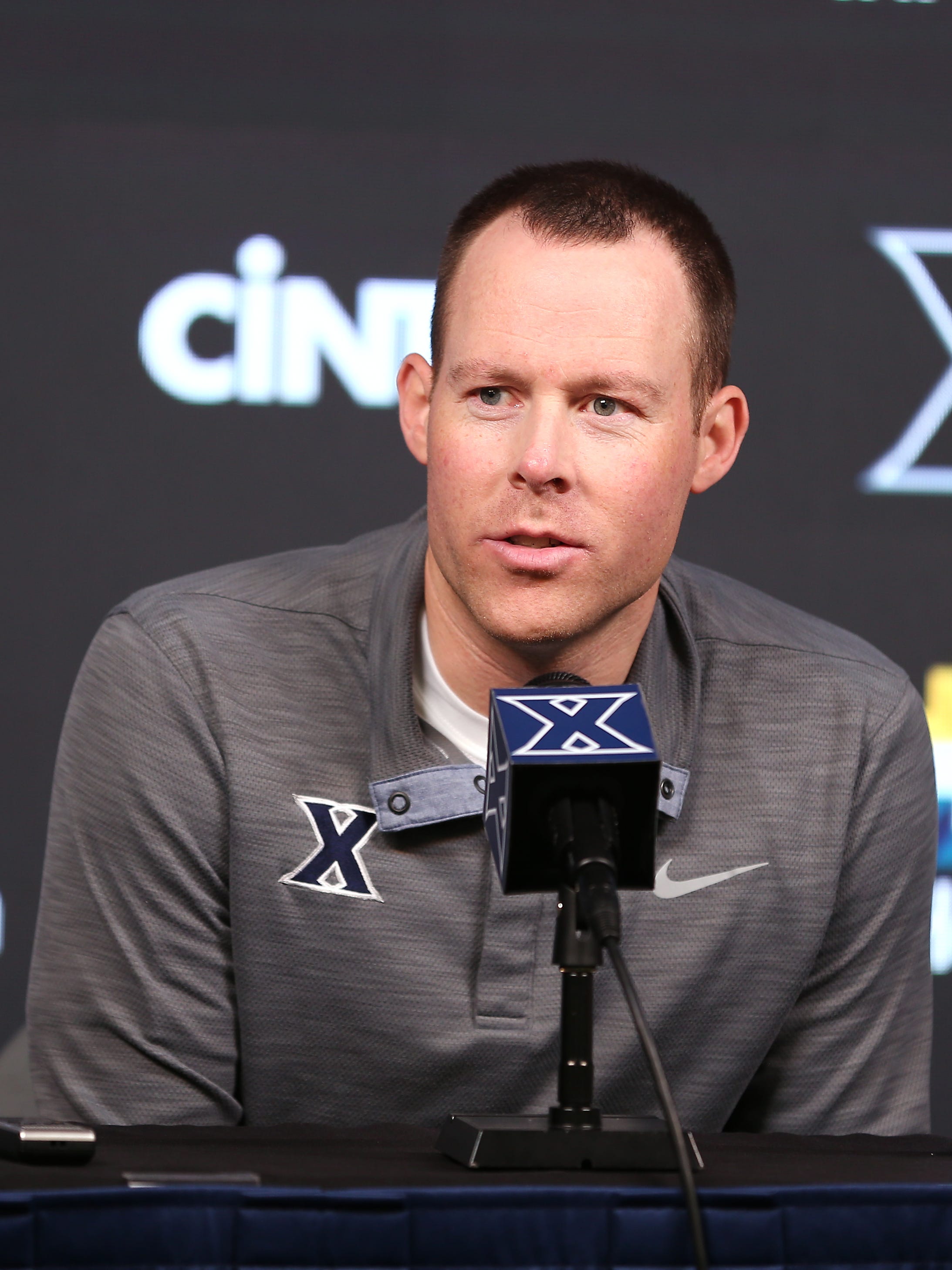 Travis Steele talks about Xavier basketball's 2019 signing class