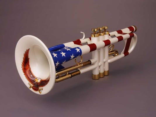 Trumpets galore at Morris Museum