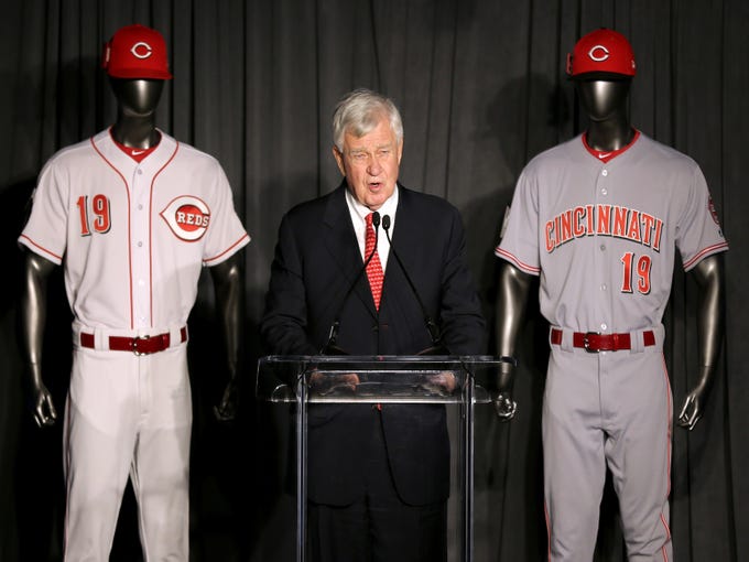 Cincinnati Reds unveil 150th anniversary uniforms, logo