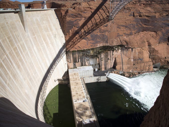 Controlled Flood Of The Grand Canyon On The Colorado River