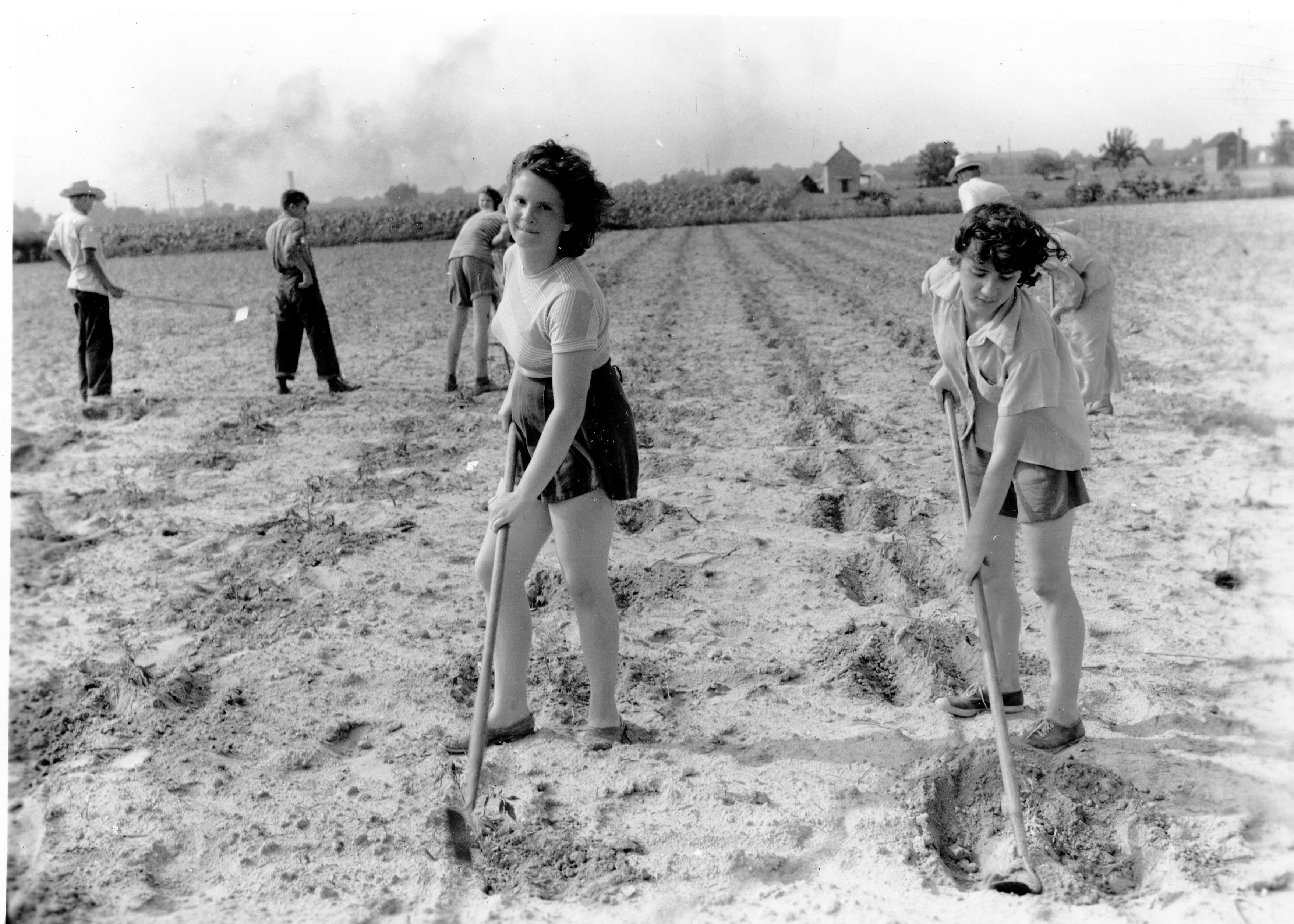 When the men fought in WWII, this 'farmette' helped feed America