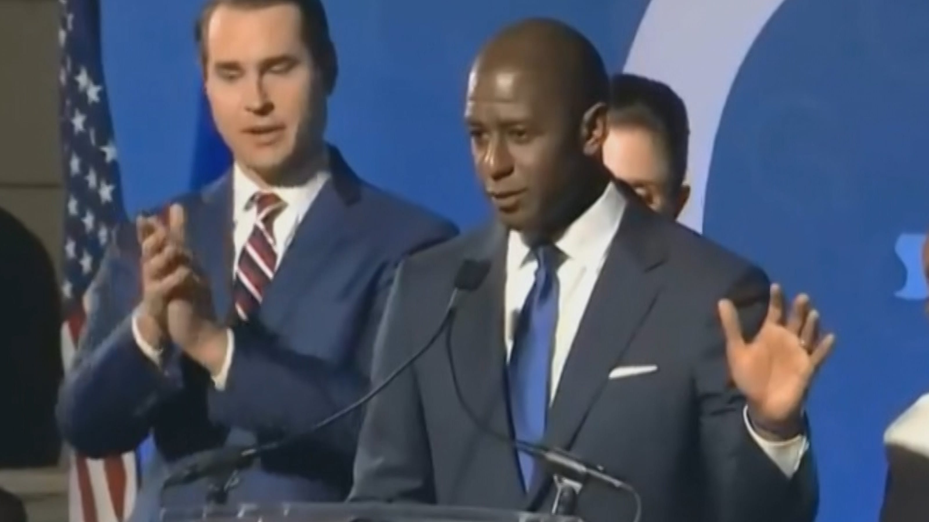 Andrew Gillum concedes to Ron DeSantis in Florida governor's race Andrew Gillum concedes to Ron DeSantis in Florida governor's race