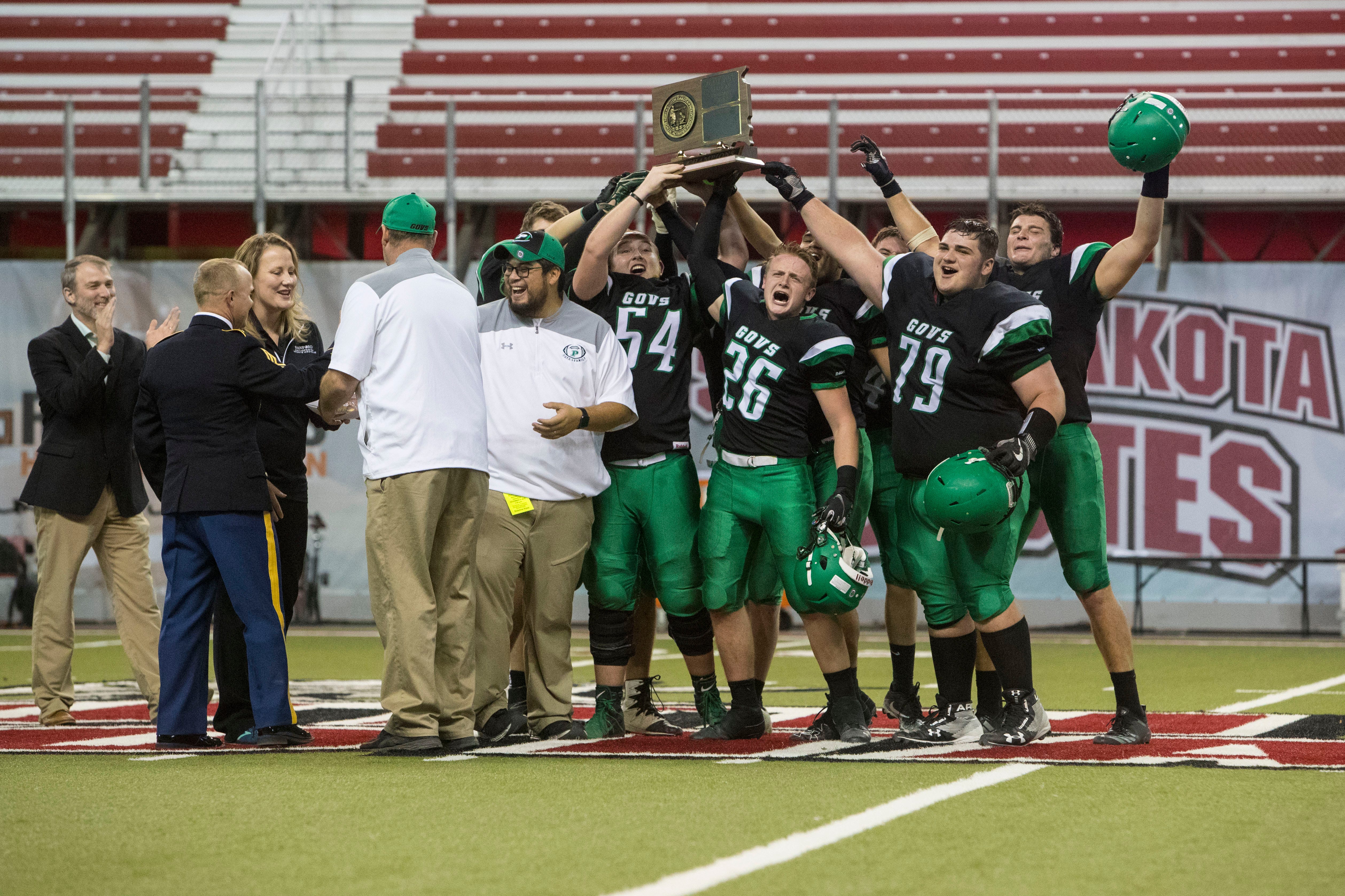 Garrett Stout, No. 1 Pierre fend off upset-minded Huron in 11AA ...