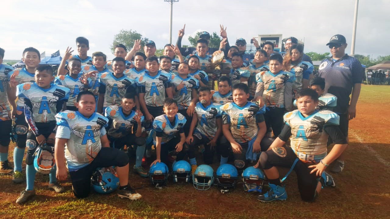 Angels football squads sweep 3 divisions
