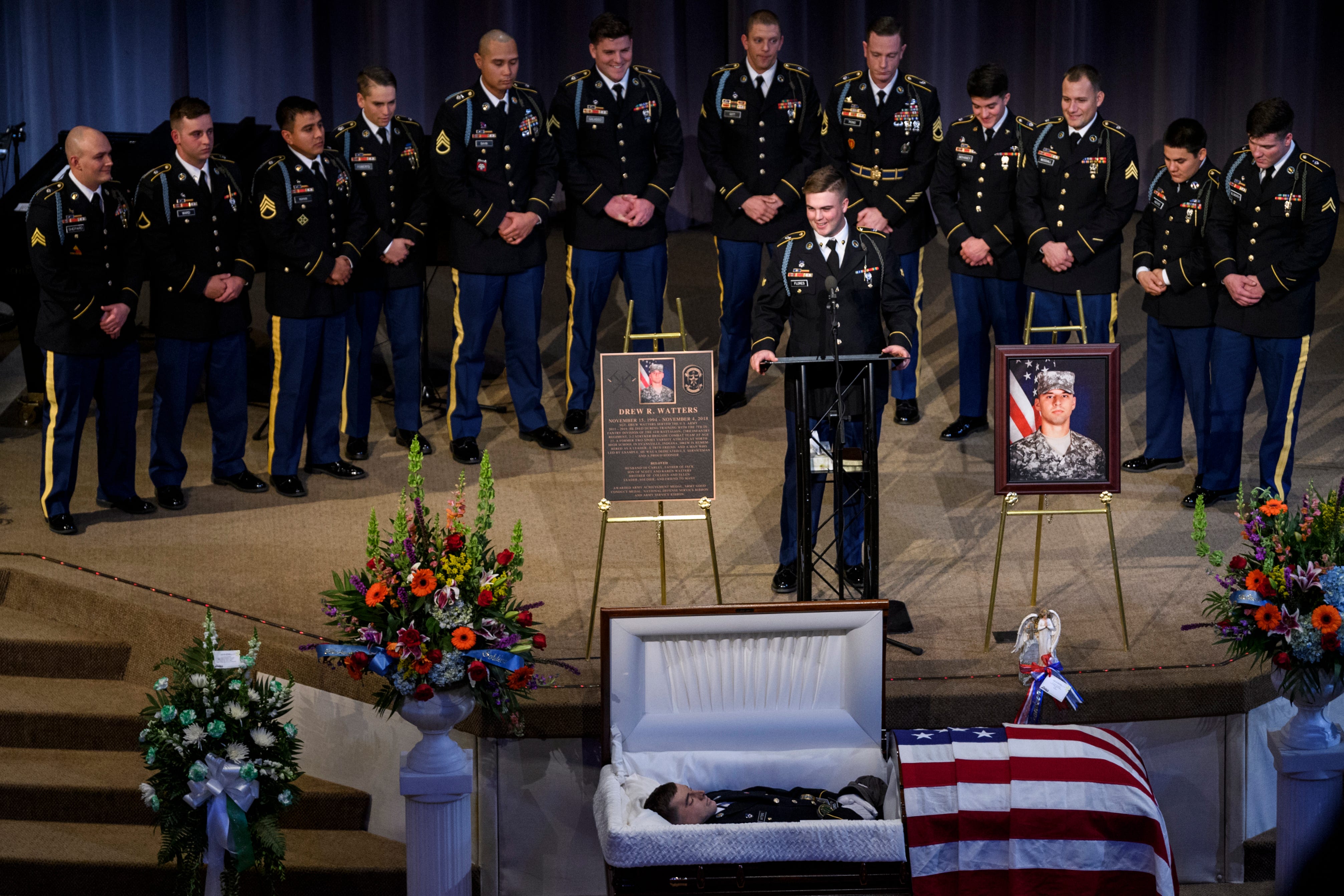 Evansville native Sgt. Drew Watters remembered as 'an incredible guy'