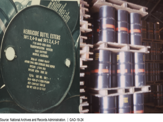 Vessel with Agent Orange stopped at Guam during Vietnam War: GAO says