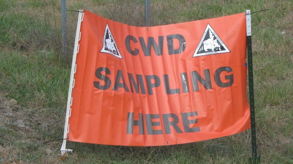 CWD in Missouri deer? Christian County listed as management zone