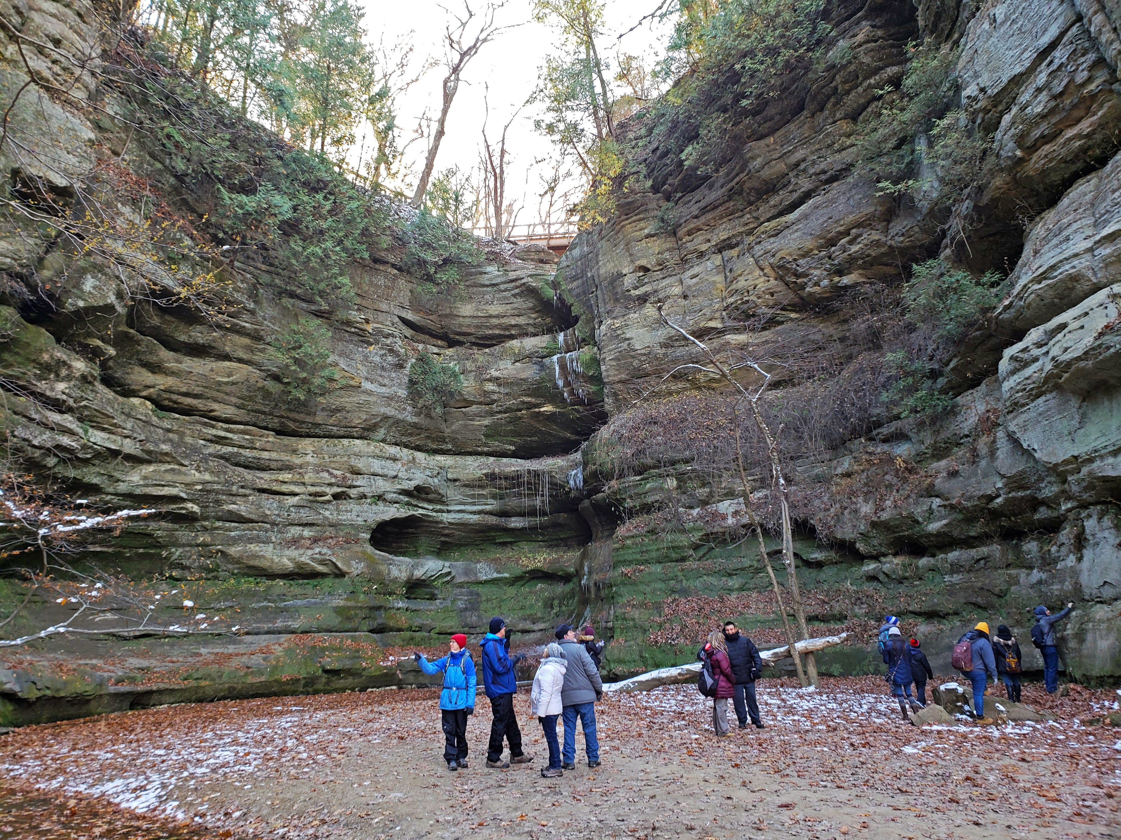 Unexpected beauty at Starved Rock State Park in northern Illinois