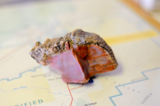 Rocks returned to Petrified Forest National Park sit in 'conscience pile'