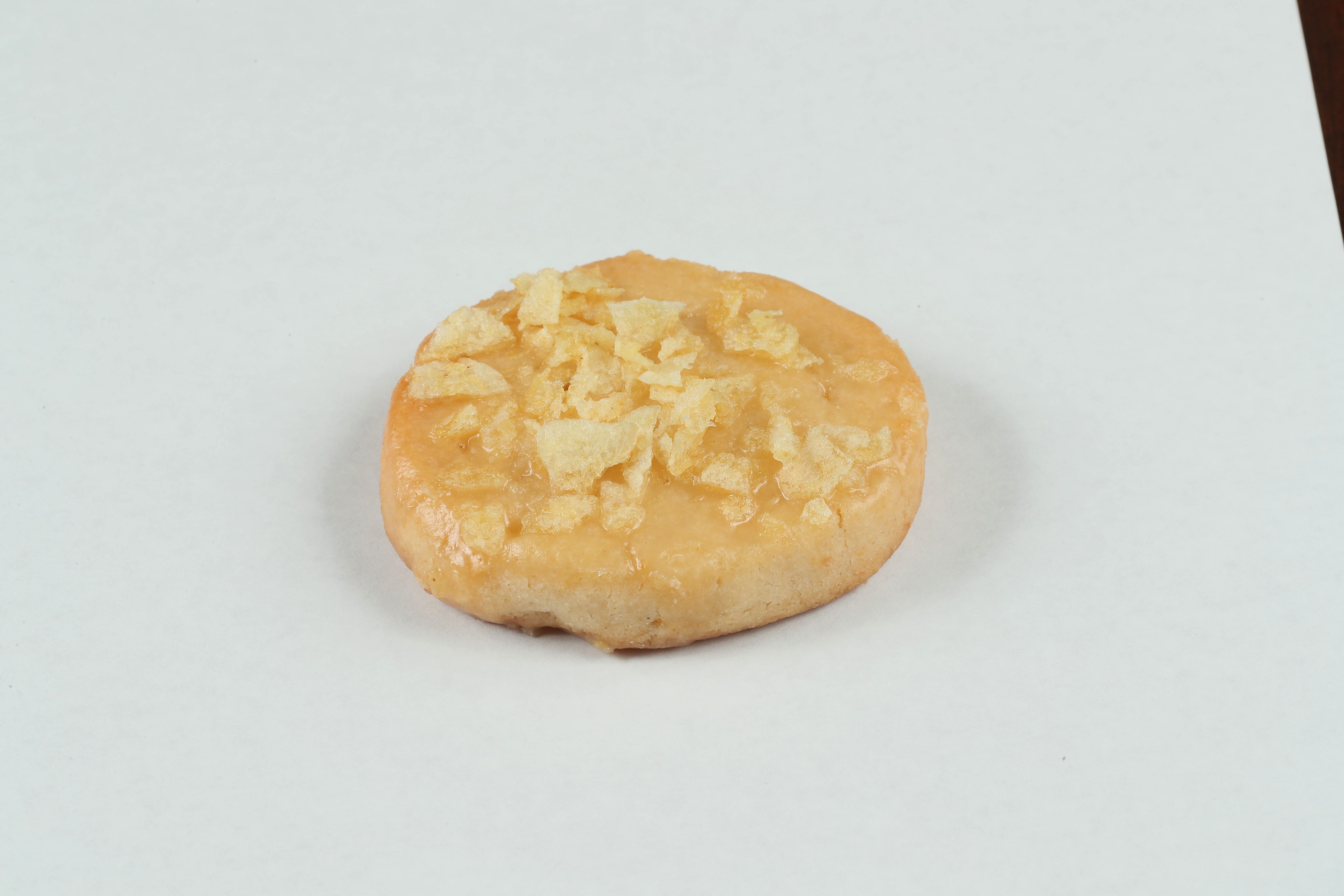 Honey Shortbread with Sweet & Salty Soy Sauce Glaze