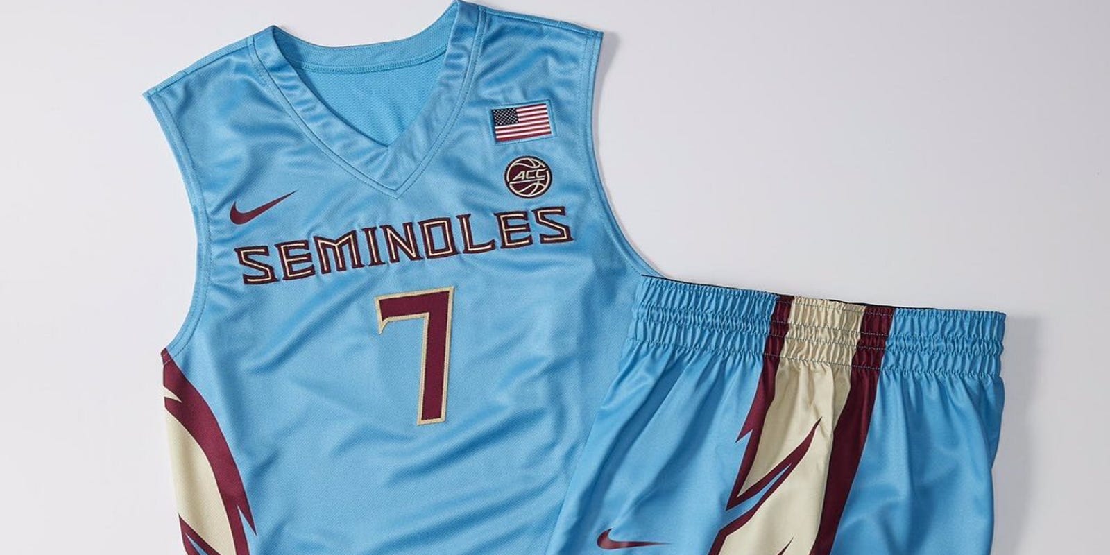 Why is Florida State basketball wearing blue uniforms vs. Purdue?