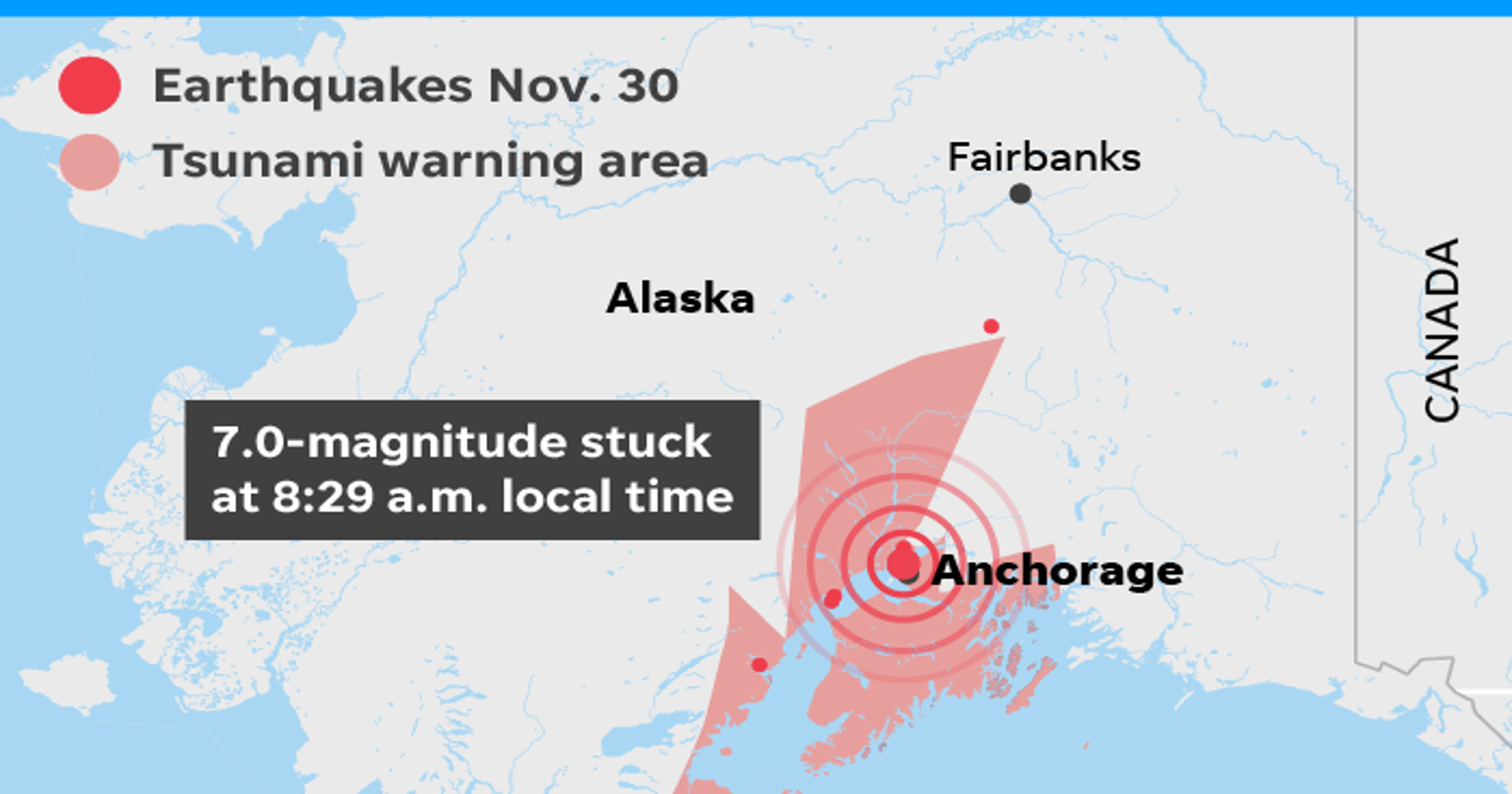 Anchorage Alaska earthquake registers in Ohio, Kentucky