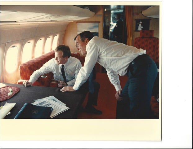 McBride: Bush became a father figure to me