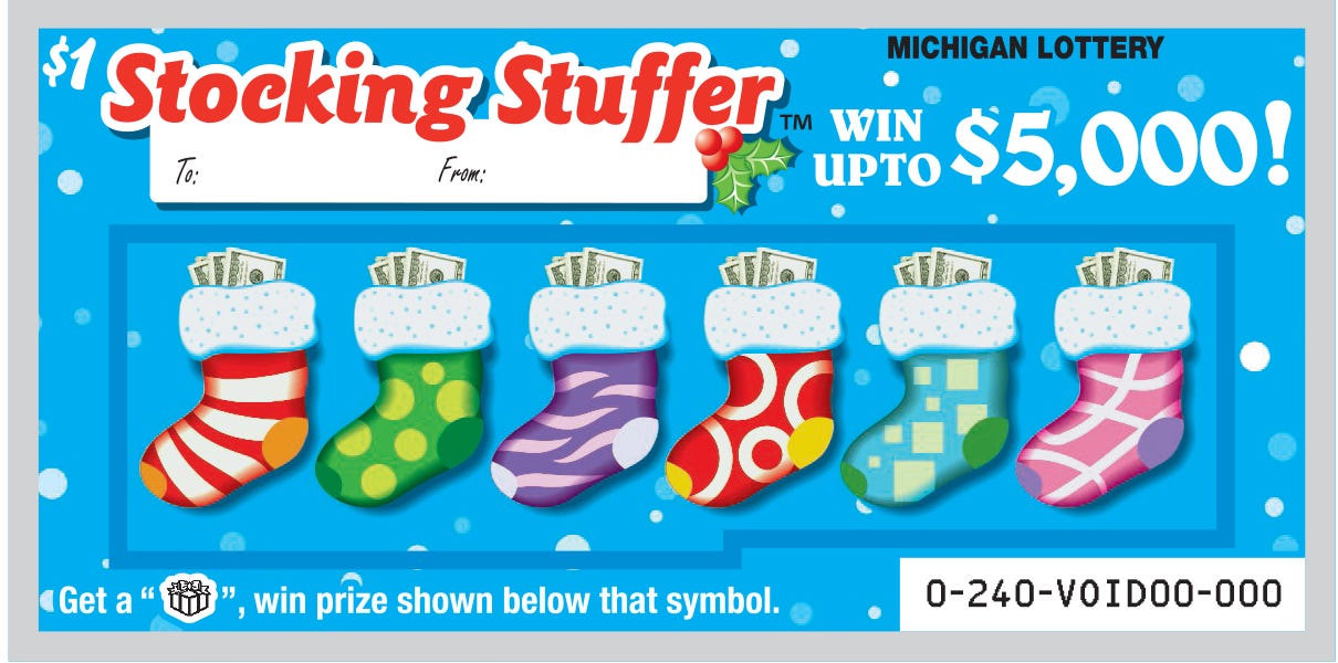Michigan Lottery instant tickets: New holiday scratch-offs
