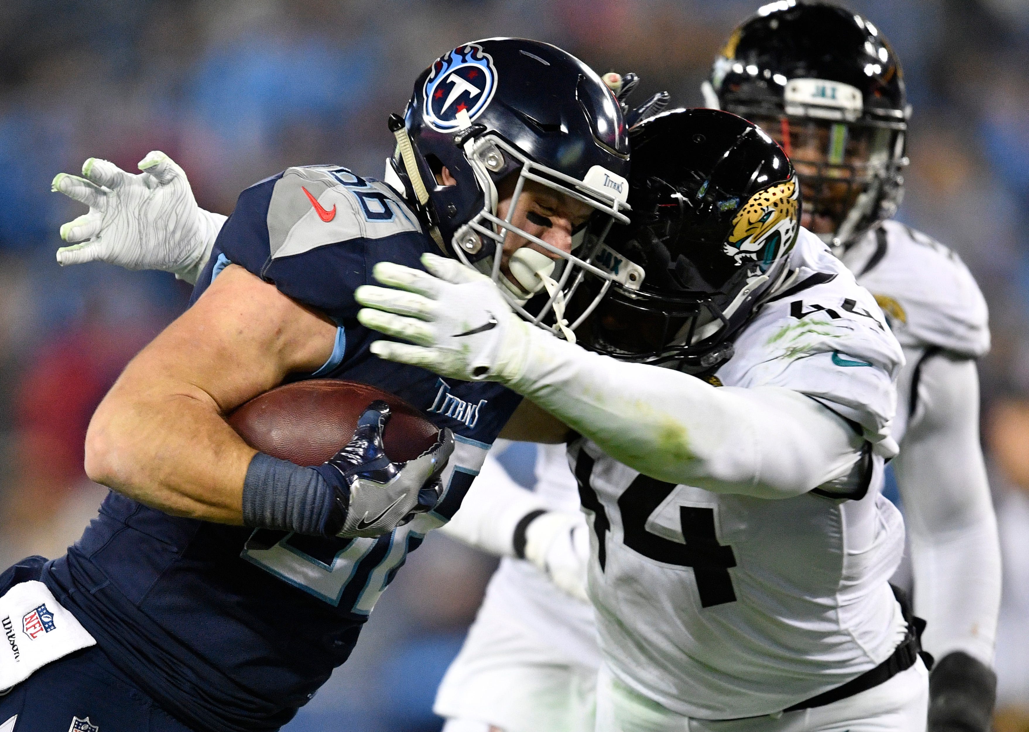 Titans: Anthony Firkser, Luke Stocker or MyCole Pruitt at tight end?