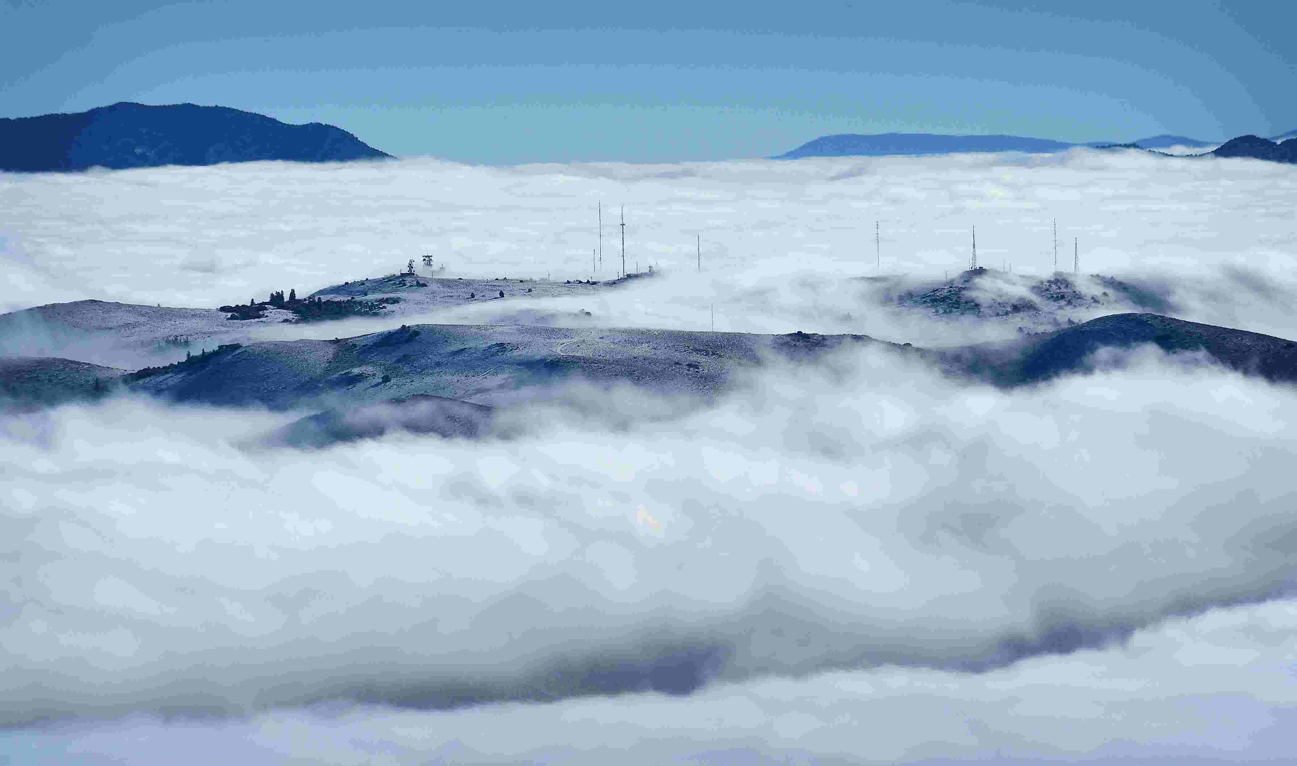 Watch: Time lapse view of the cloud inversion
