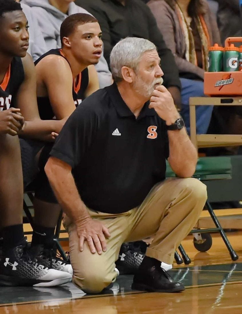 Steve Beasley was quite shocked to be honored in the SBCA Hall of Fame