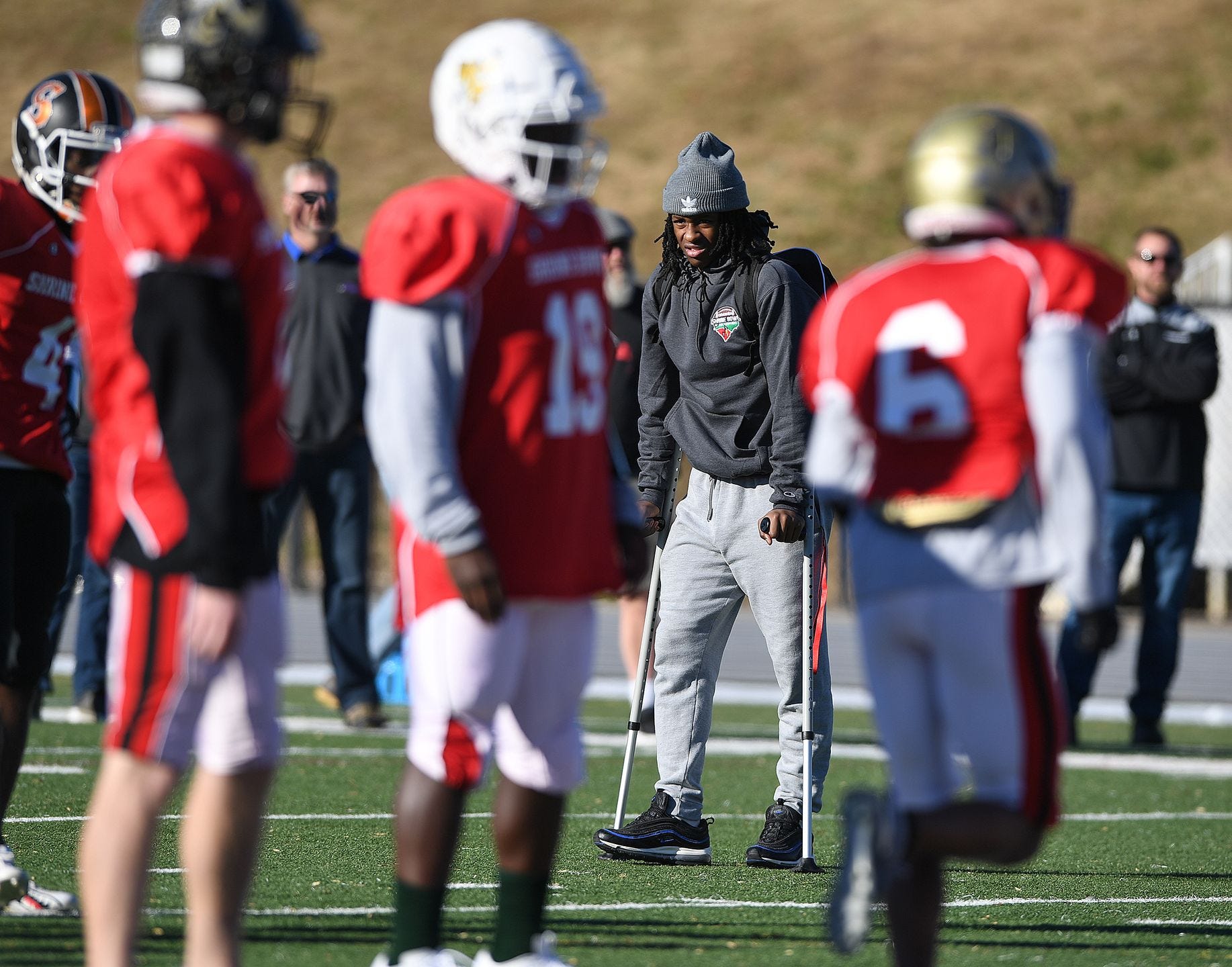 Shrine Bowl: Greer stars Dre Williams, Quack Cohen hit with injuries