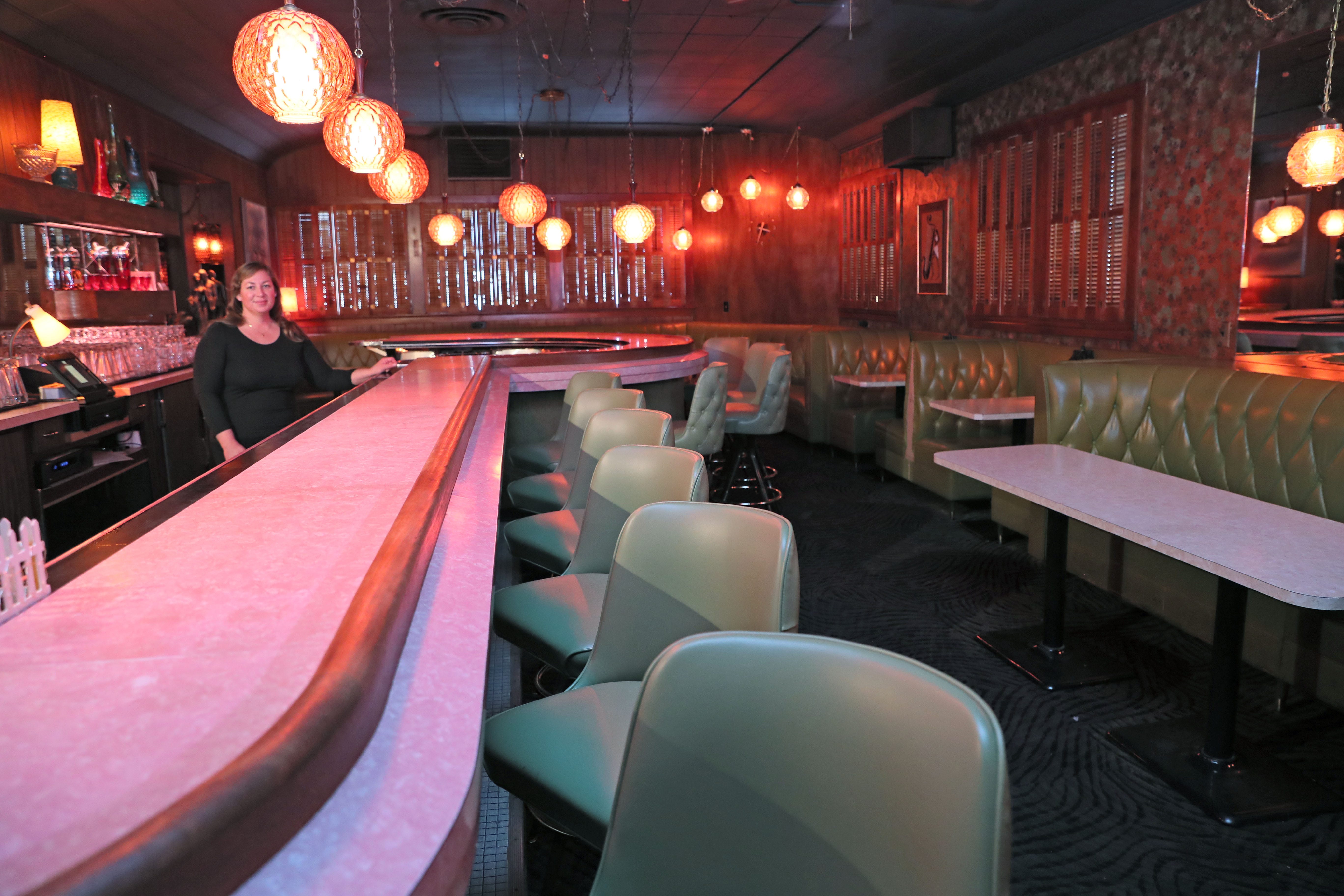 Bay View's At Random lounge is open again, in full midcentury glory