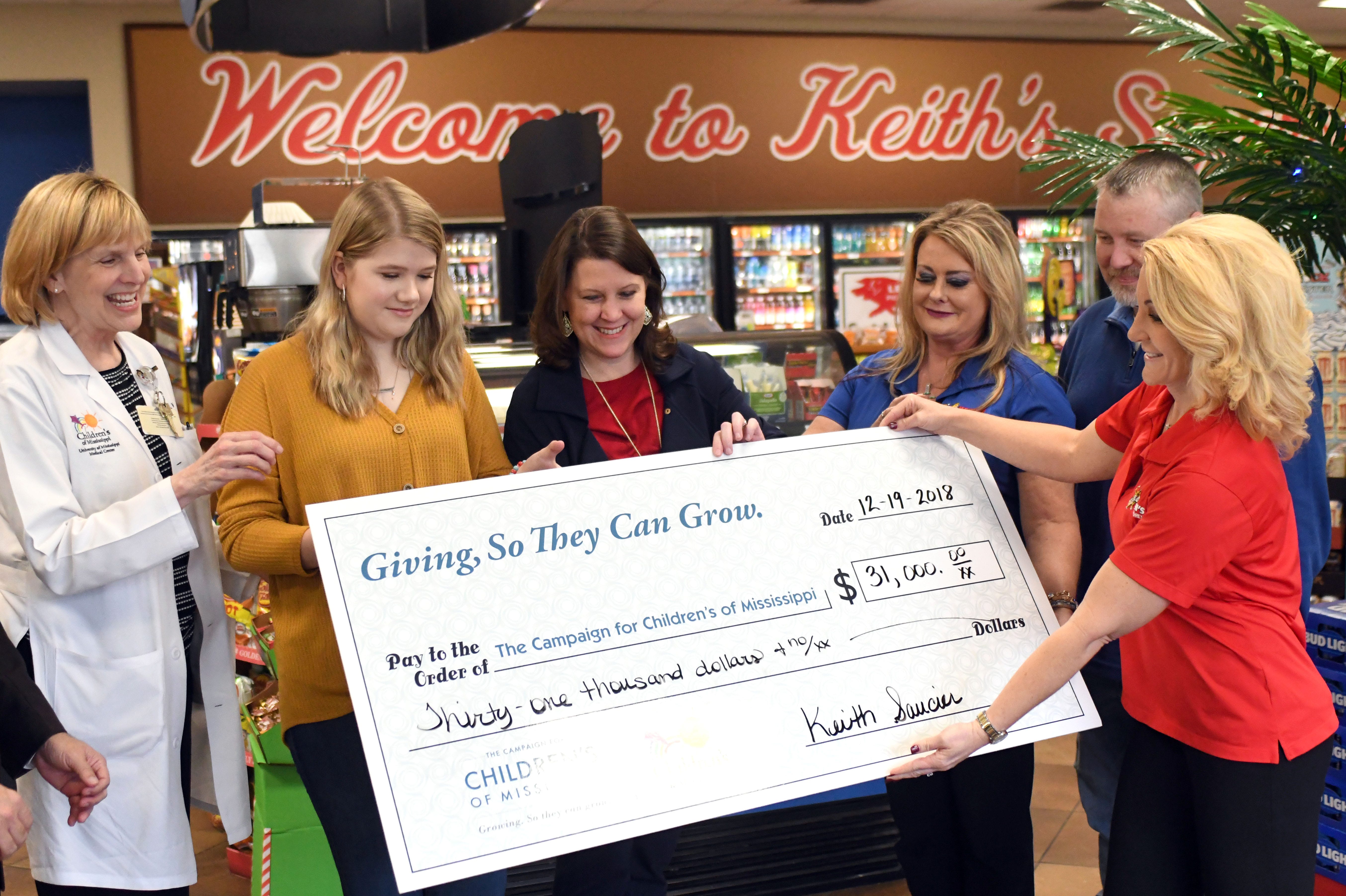 Keith’s Superstores fuels children’s campaign with every gallon sold