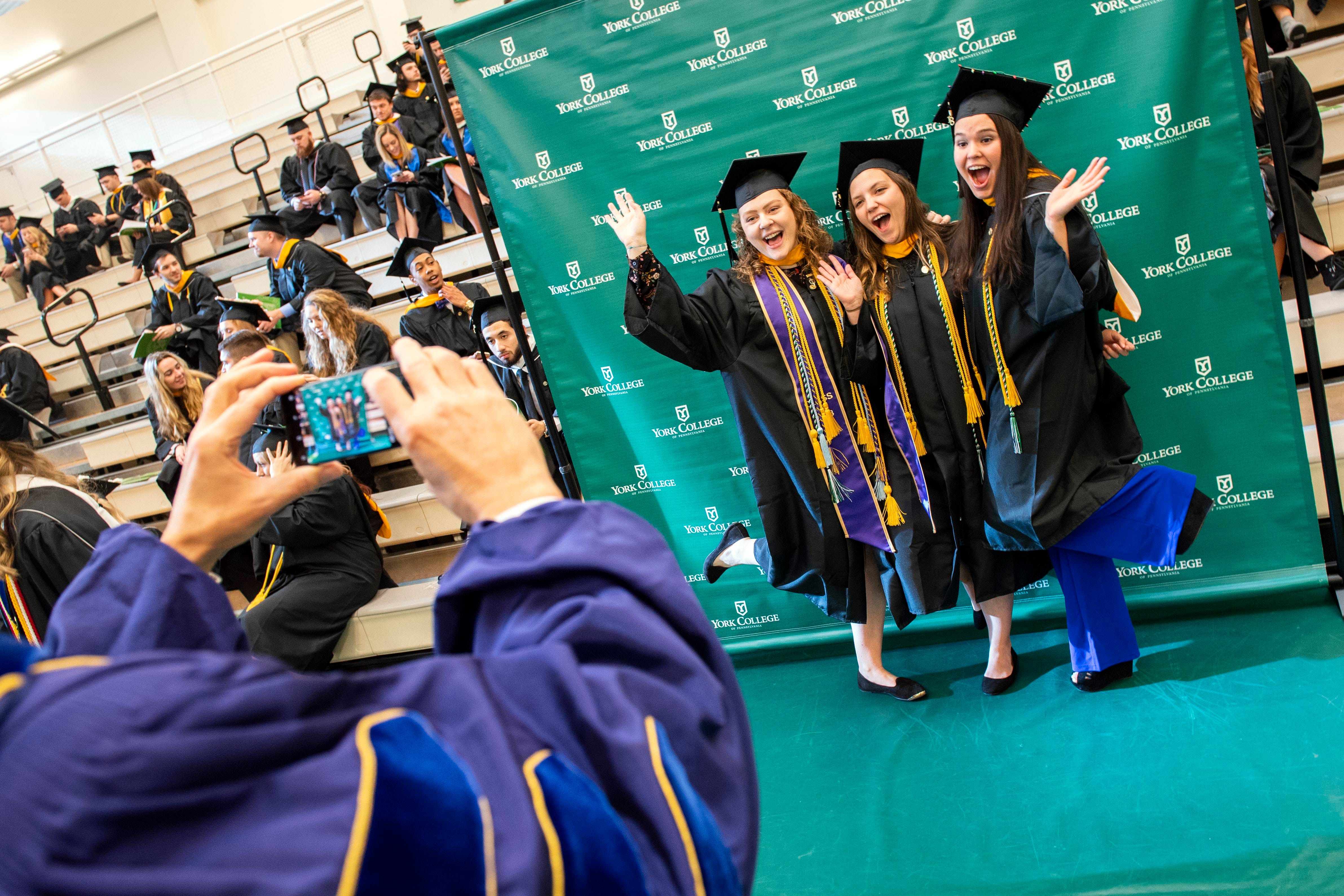 York College graduates almost 300 in 2018 winter commencement