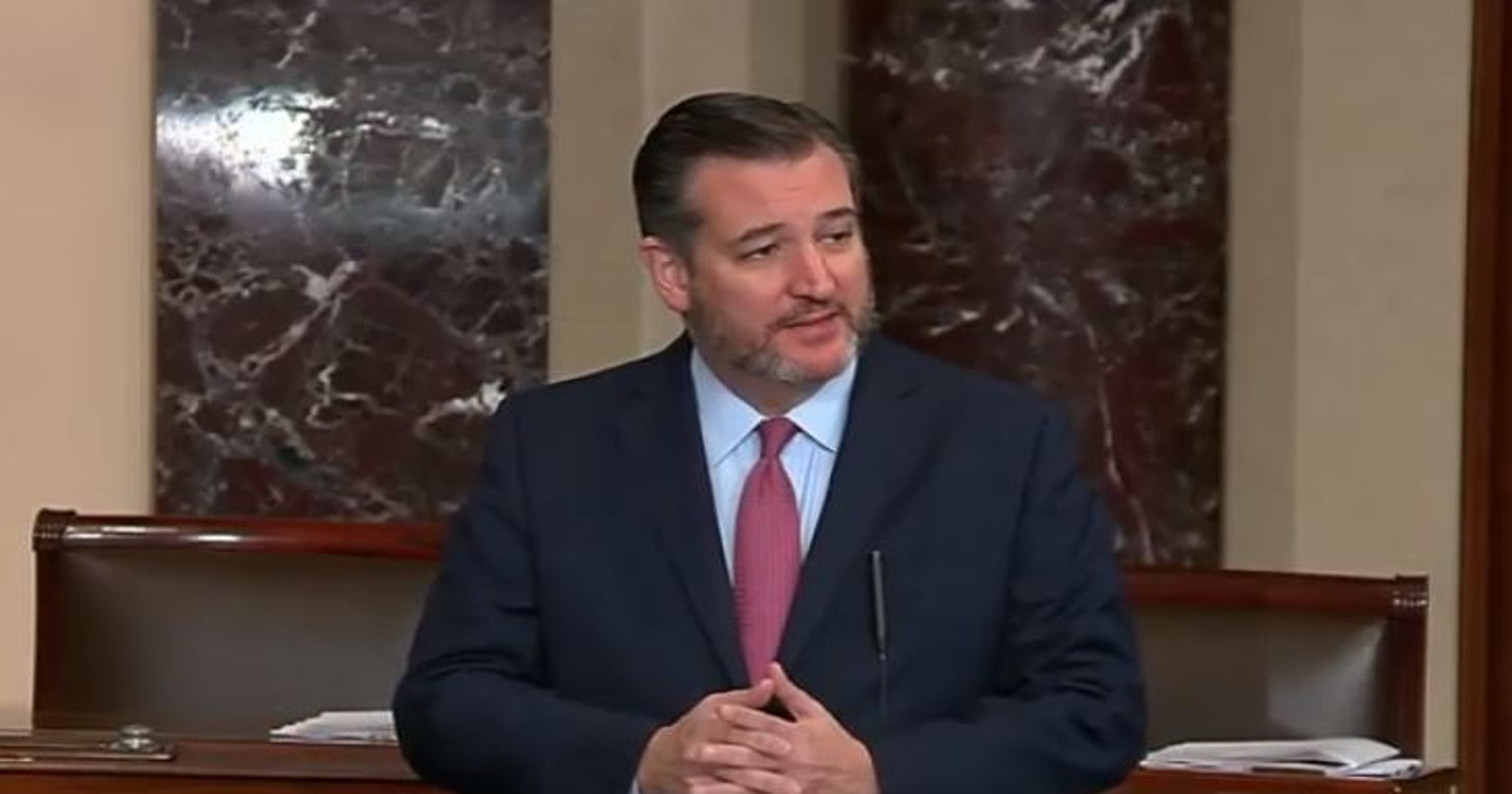 Senator Ted Cruz grows beard after victory over Beto O'Rourke