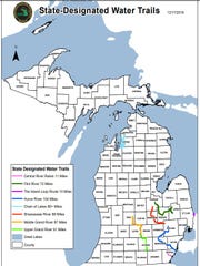 Michigan designates first state water trails