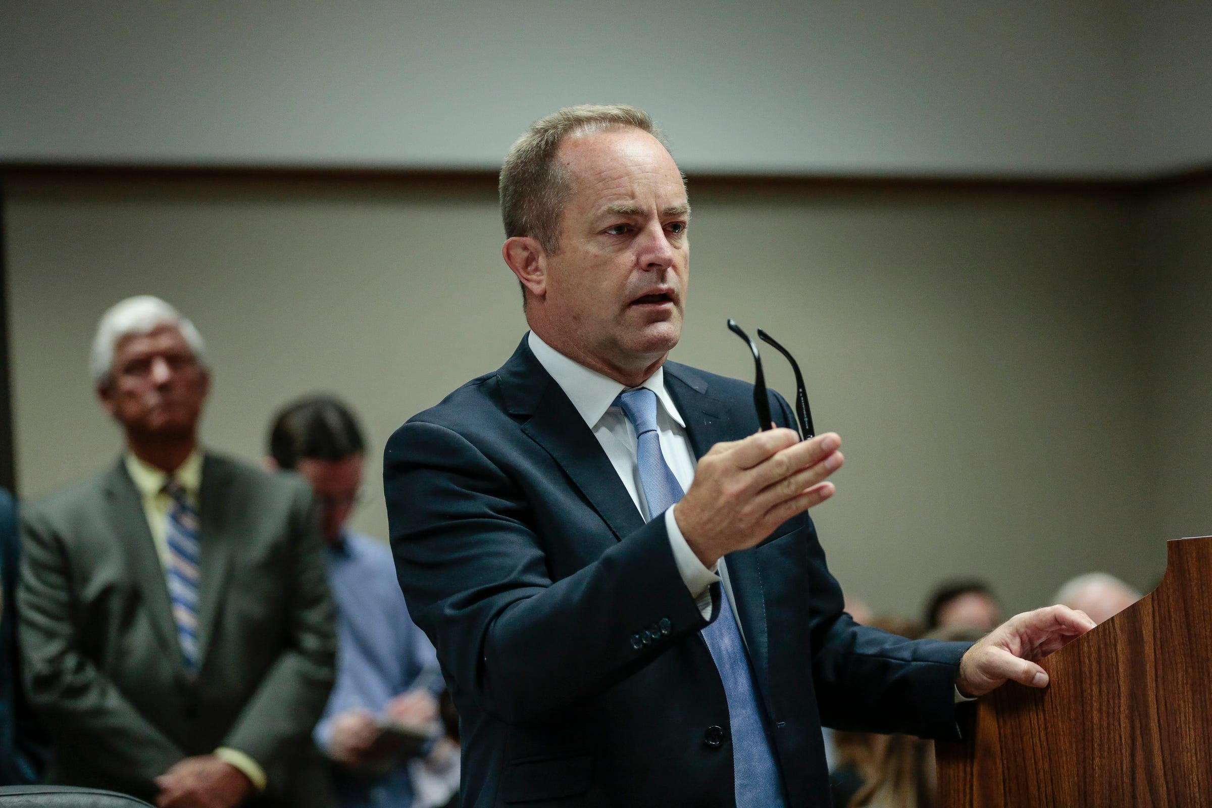 Was the Flint special prosecutor fired, or did he quit?