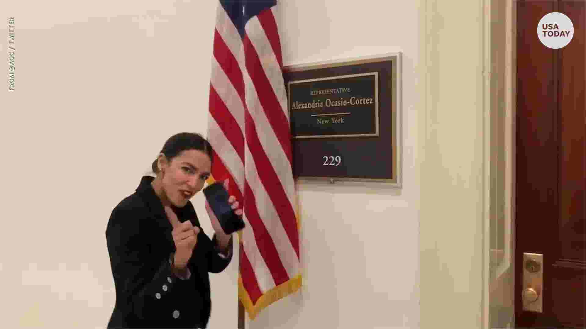 Rep. Alexandria Ocasio-Cortez shows 'Congresswomen dance too'