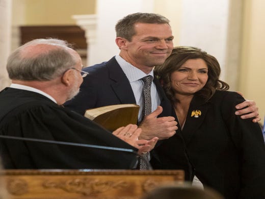 Read South Dakota Gov. Kristi Noem's full inauguration speech