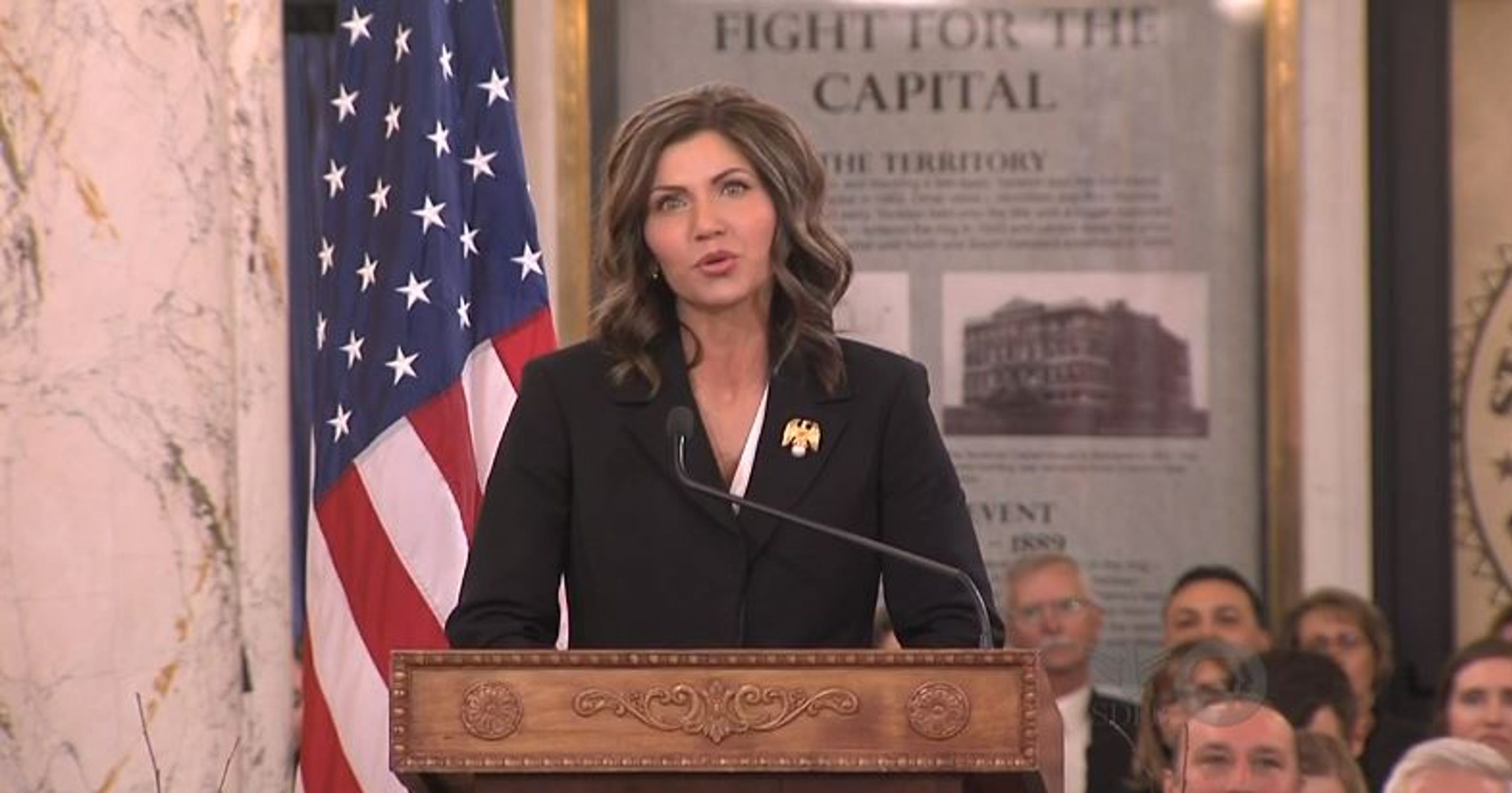 Read South Dakota Gov. Kristi Noem's full inauguration speech