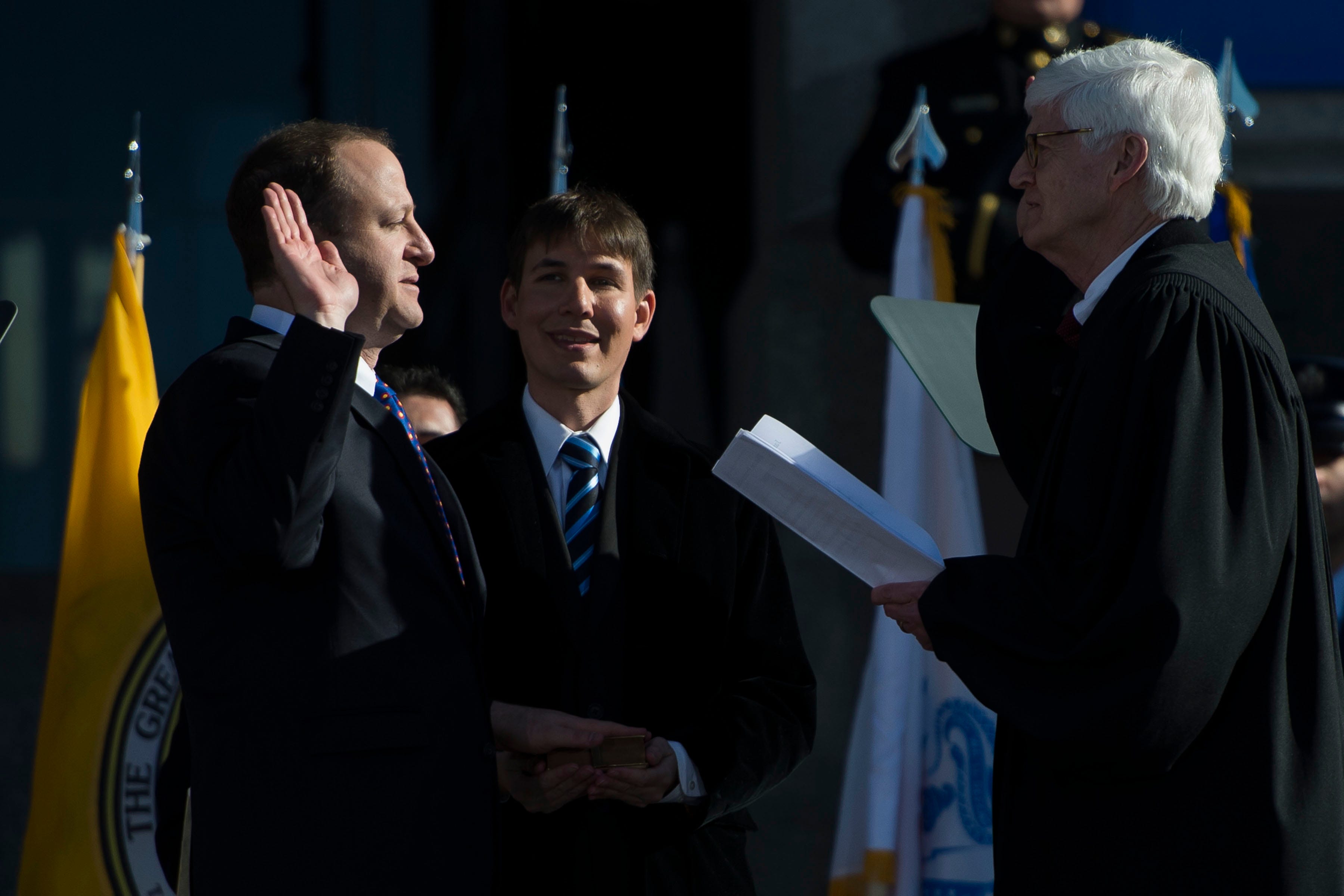 Jared Polis sworn in as Colorado governor