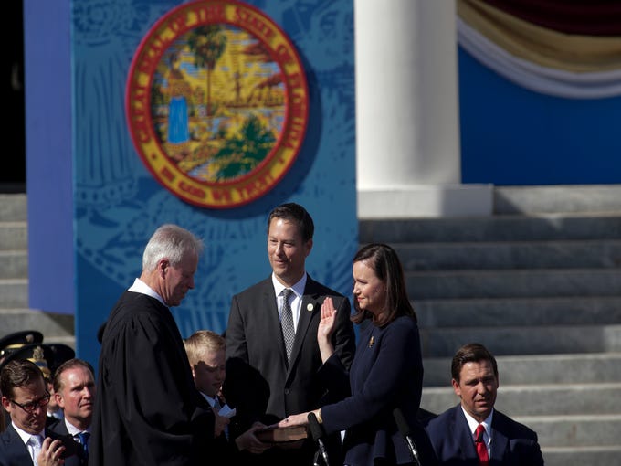 Ron DeSantis sworn in as Florida's 46th governor
