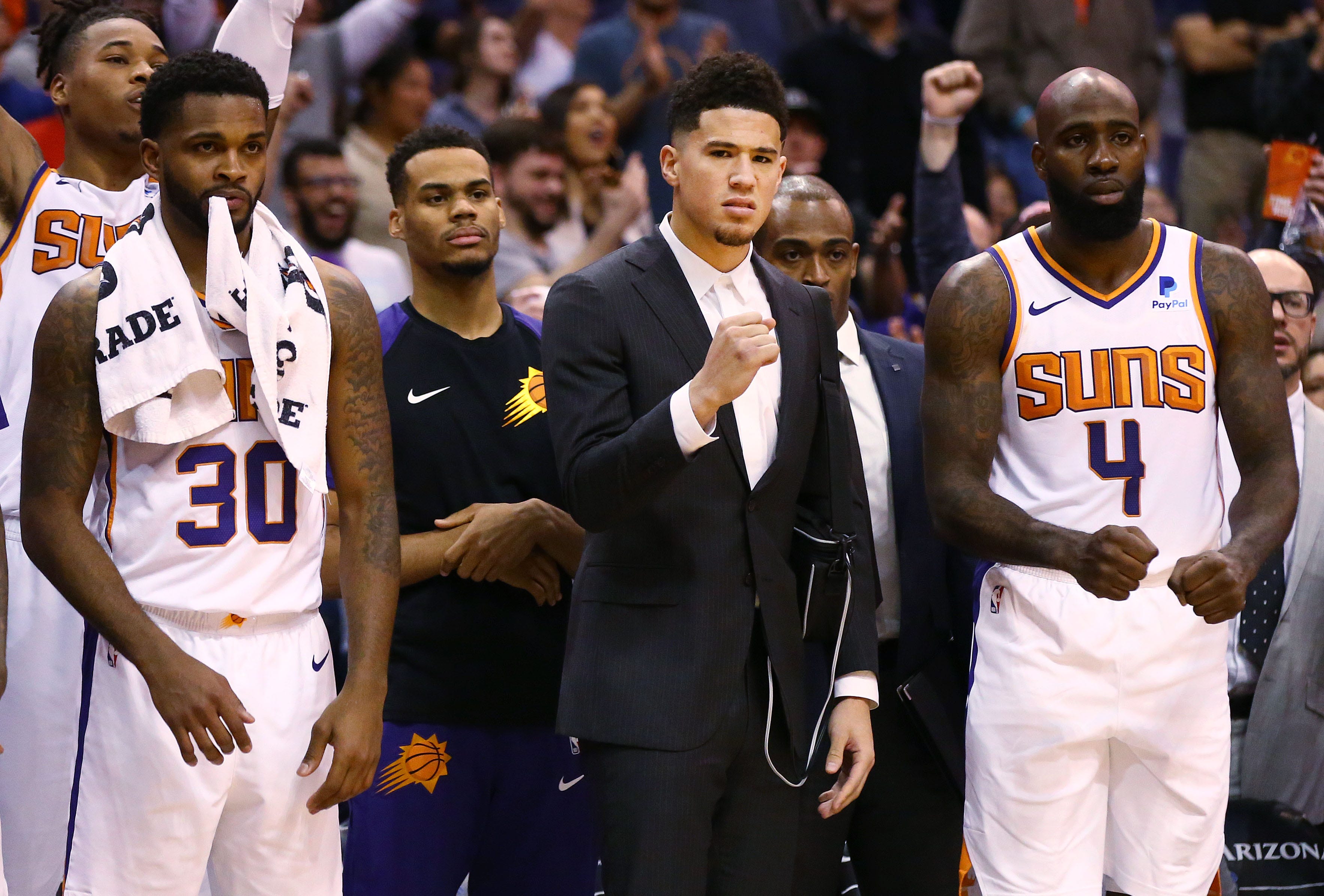 Phoenix Suns: Devin Booker returns to practice after missing 3 games