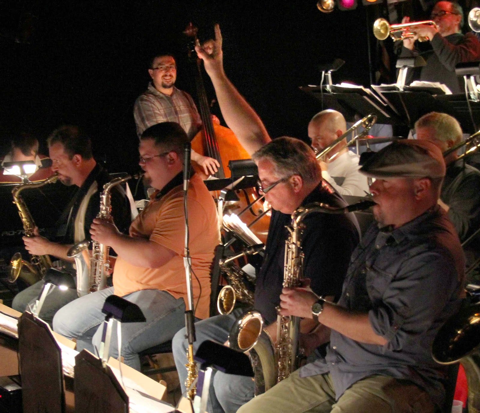 Missouri Jazz Orchestra, Gillioz on threshold of something exciting