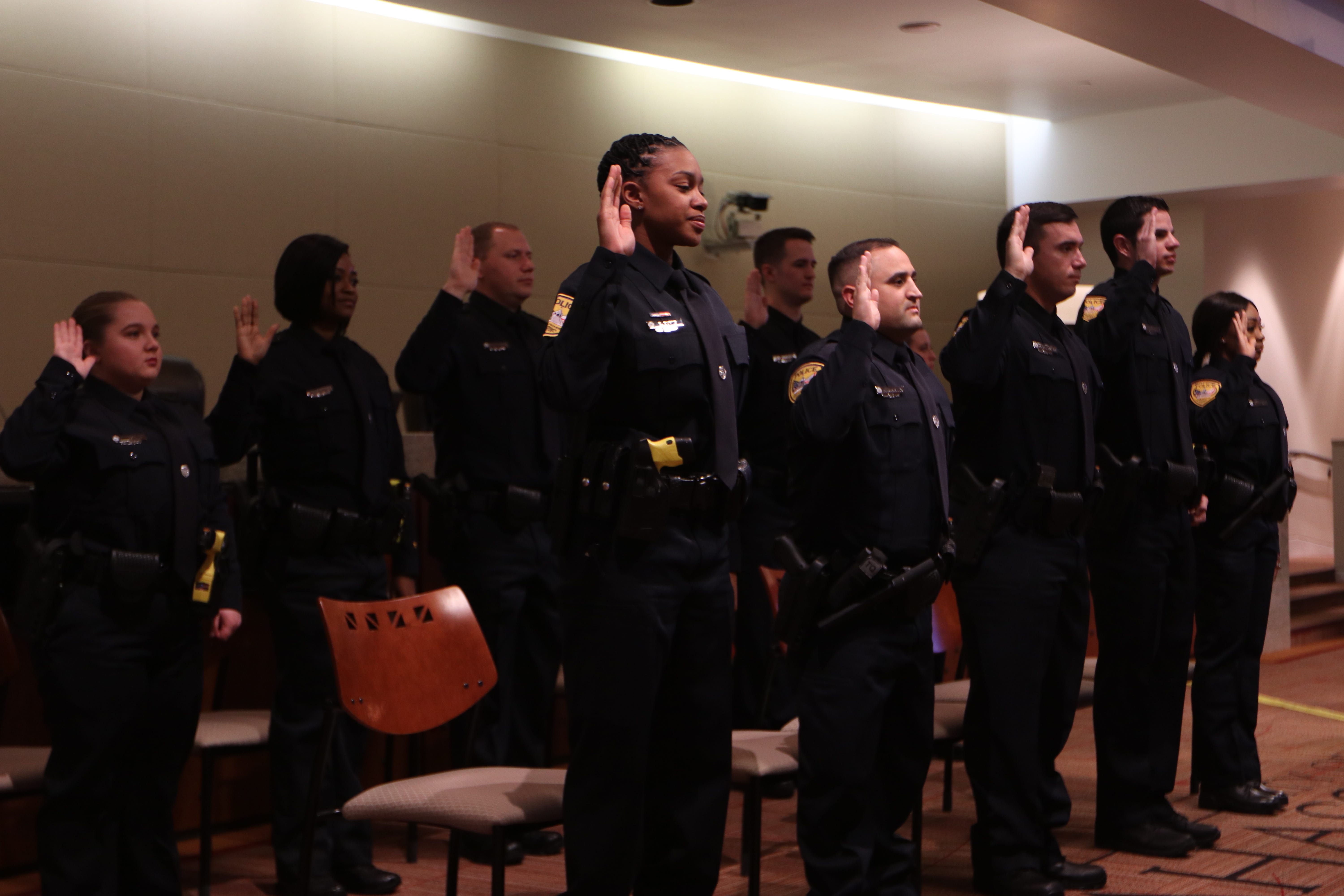 New TPD officers sworn in Friday