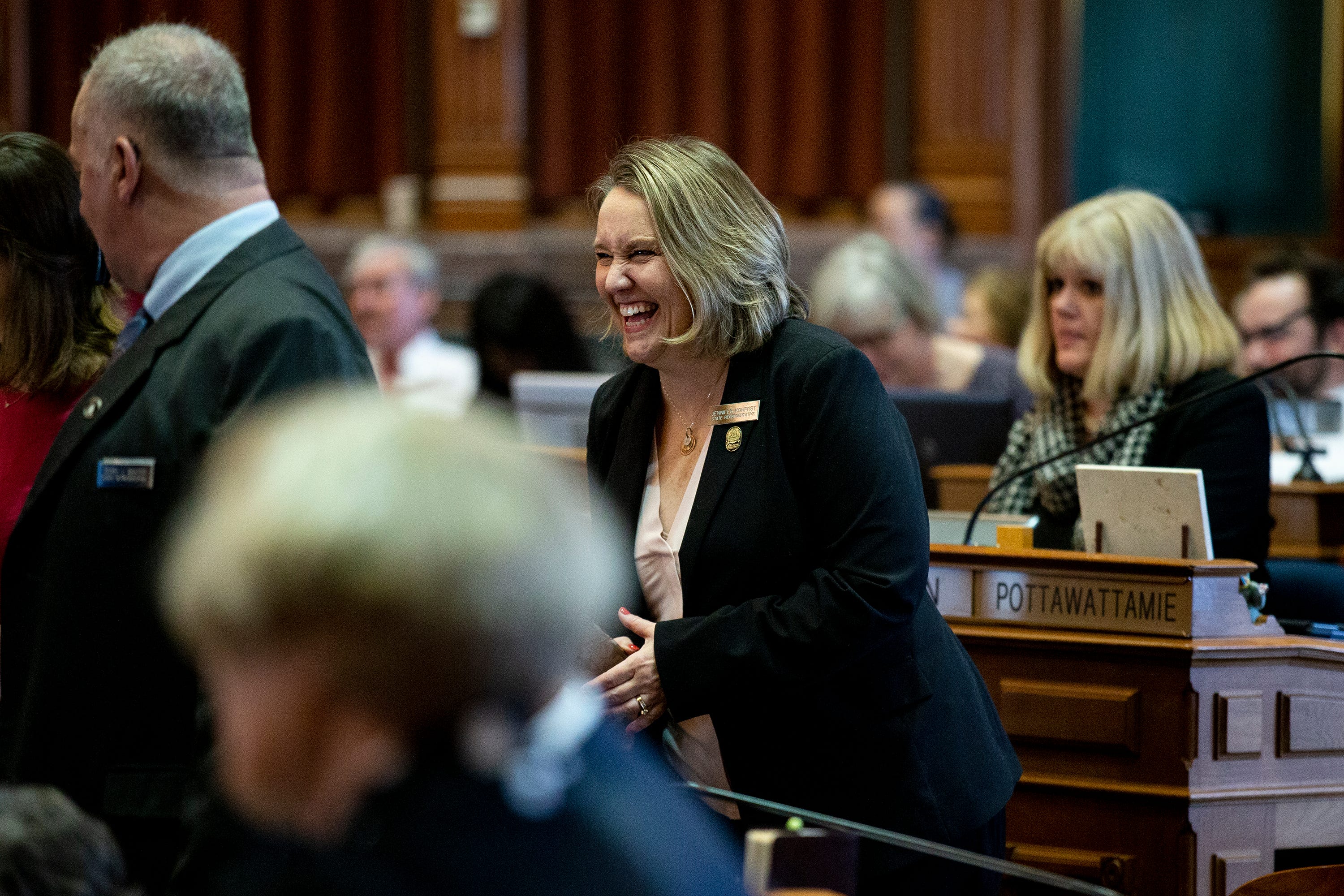 Rep. Jennifer Konfrst picked to lead Iowa House Democrats