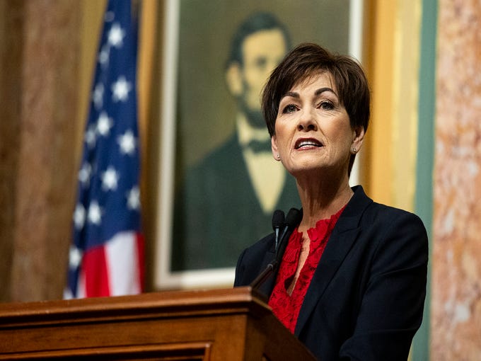 Iowa Legislature: Kim Reynolds gives 2019 Condition of the State