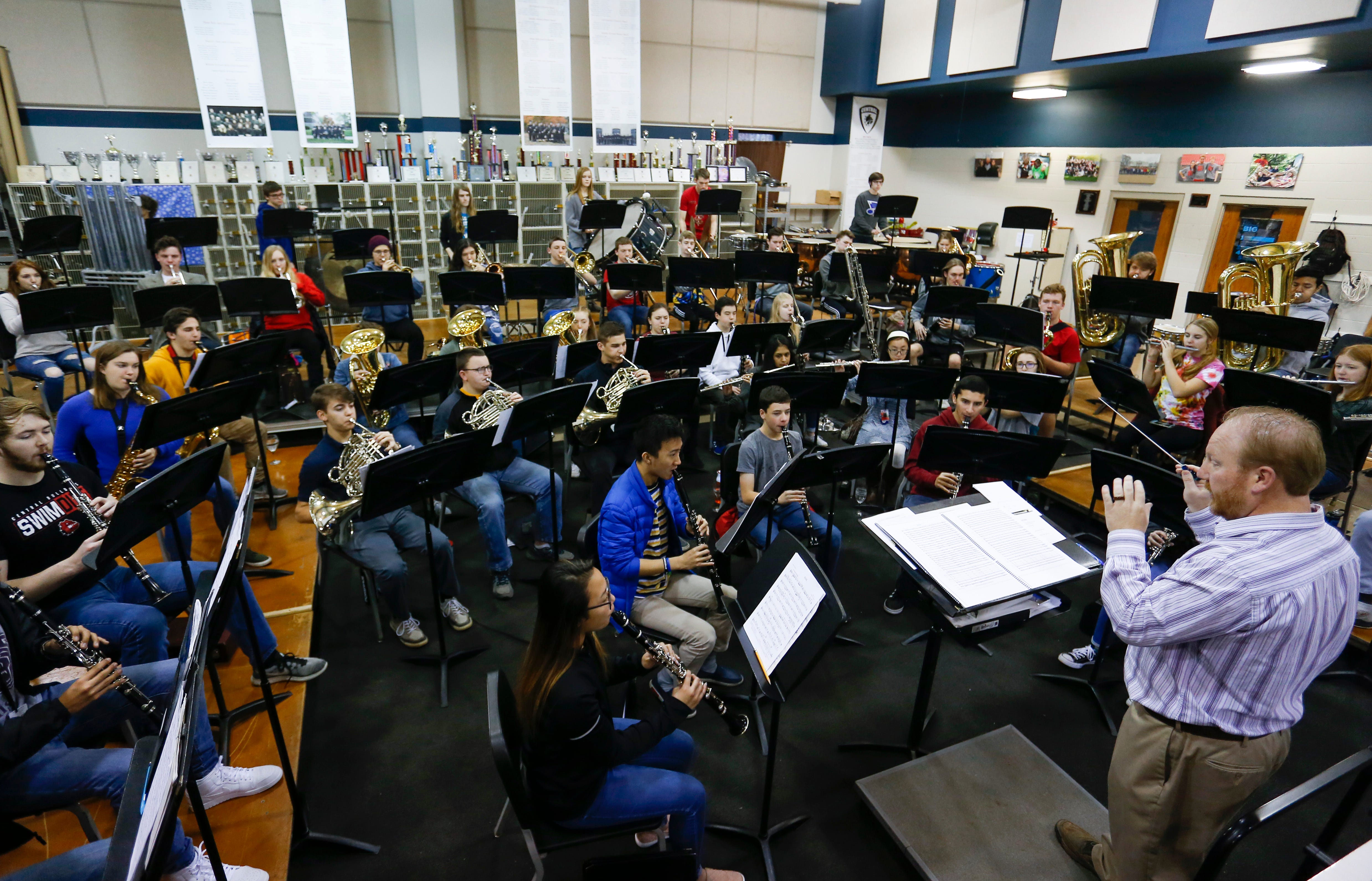 Central High's wind ensemble to perform showcase at state level