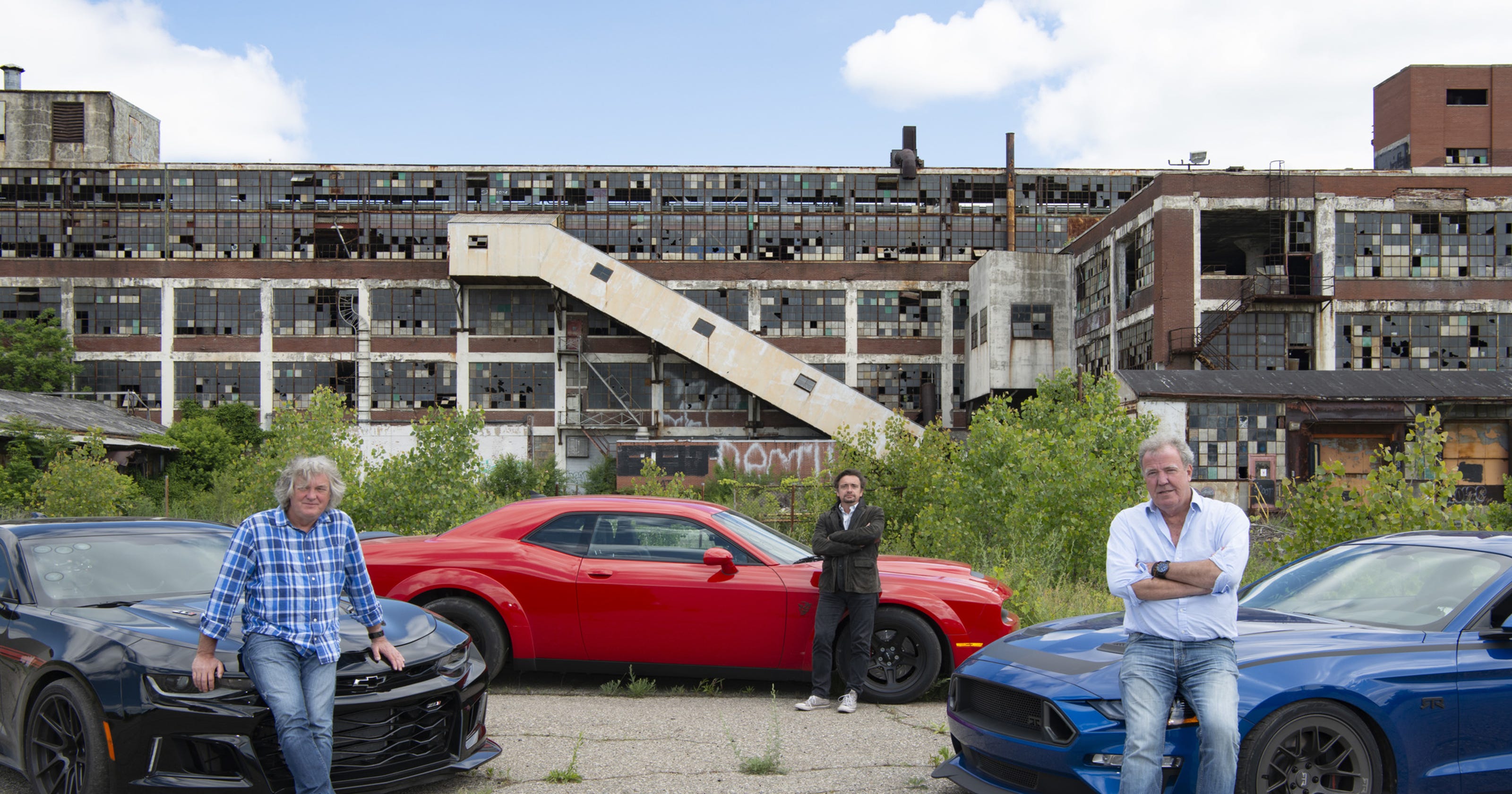 Detroit and muscle cars star in 'Grand Tour' season opener