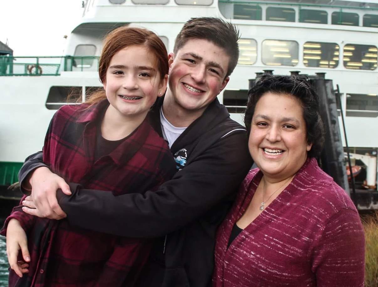 North Kitsap's Nathan Ramey cherishes time in the pool and with mom