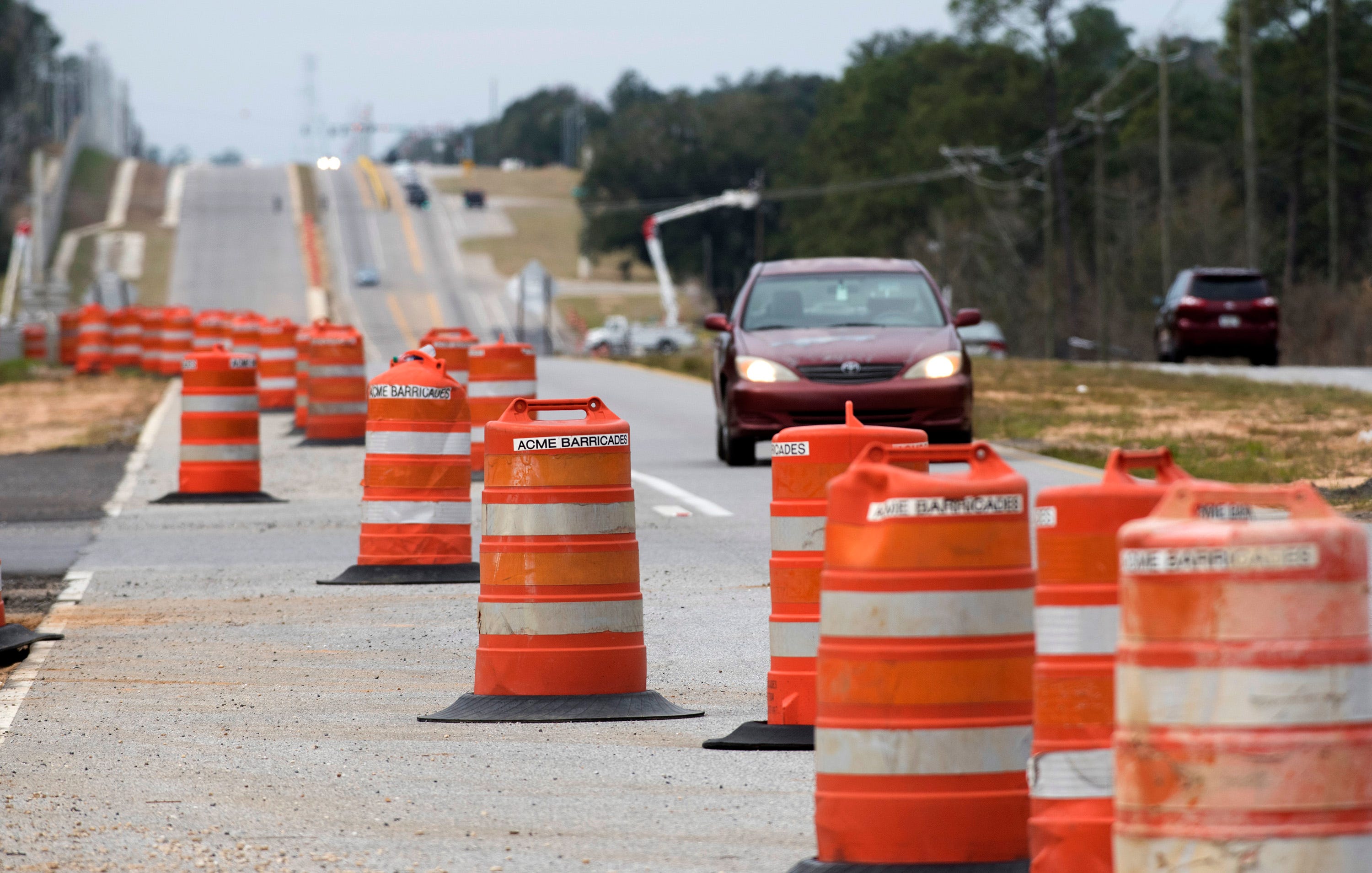 Four lanes of Nine Mile Road in Beulah will open by the end of 2019