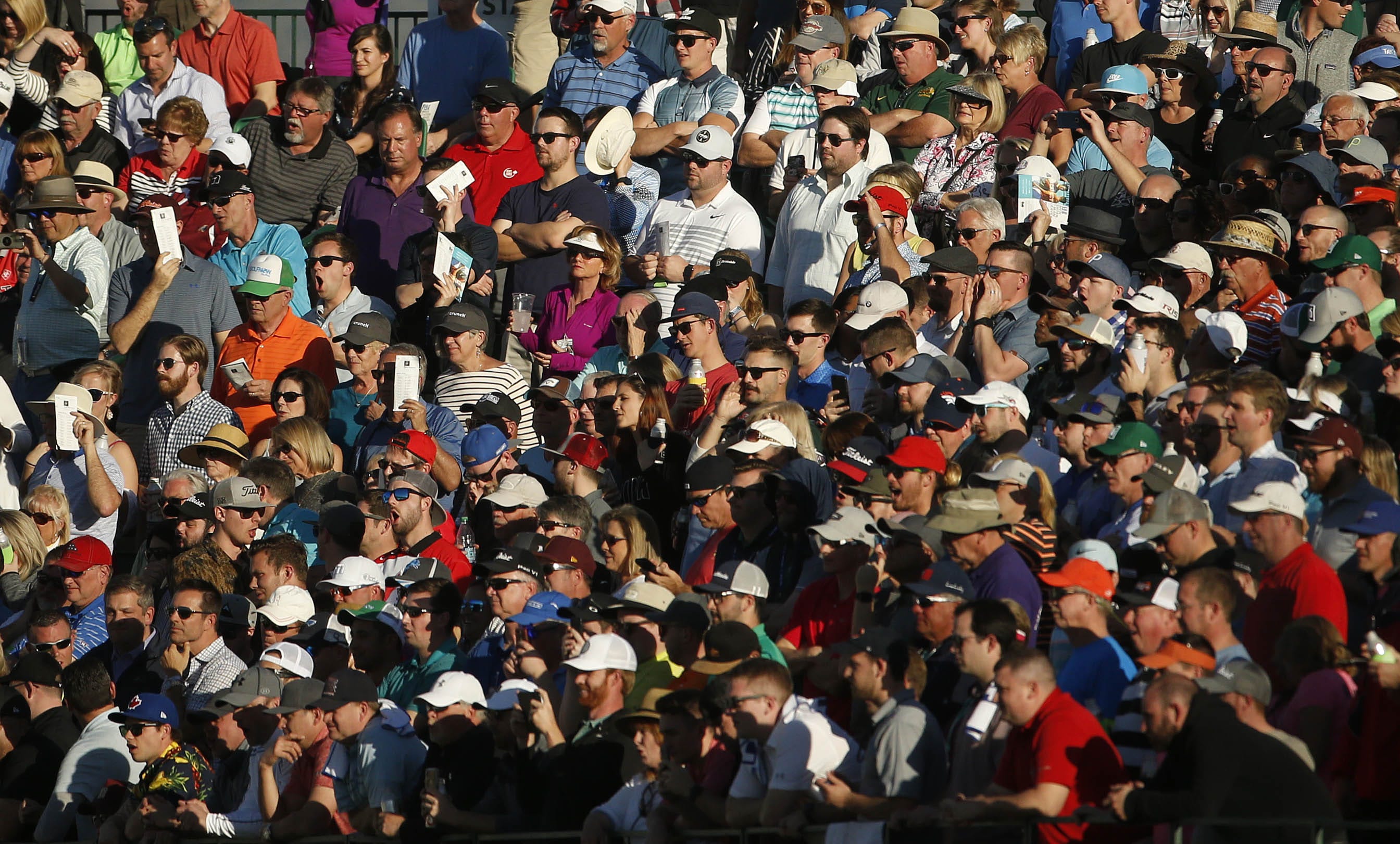 Shot Clock: Waste Management Open draws a crowd