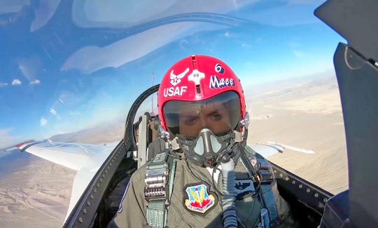 Medford woman chosen for Thunderbirds aerobatic team that performed at ...