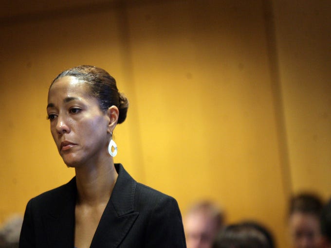 Kwame Kilpatrick and Christine Beatty through the years