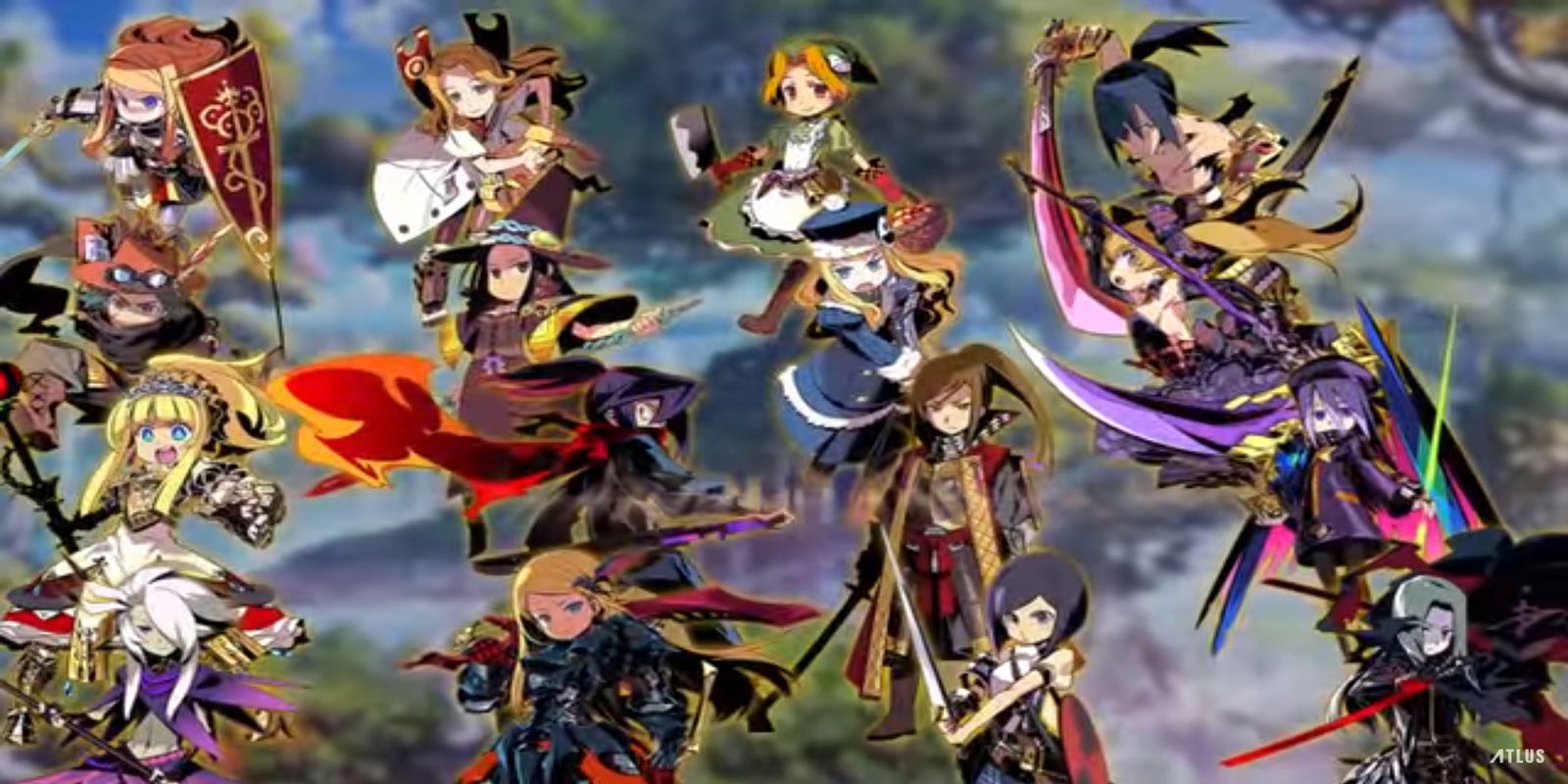 Etrian Odyssey Nexus party guide: 11 lineups, class combinations ...