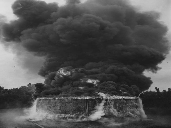 Retro Louisville photos: Firefighters battle massive fires