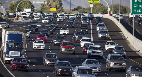 Closures planned for Interstate 10, Loop 101 in Phoenix area